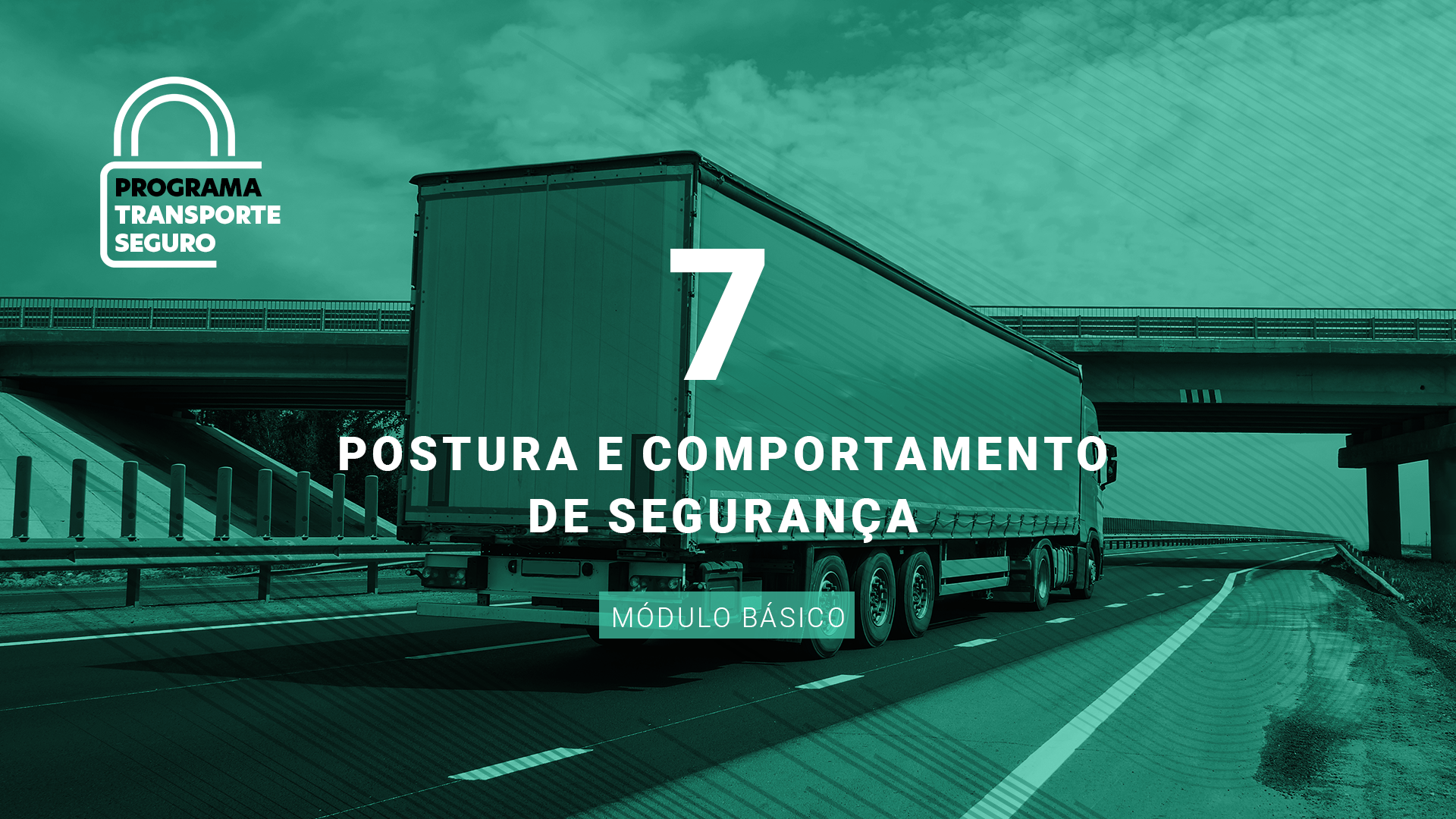 [TRANSPORTE SEGURO] | Postura e comportamento de segurança | SEST SENAT